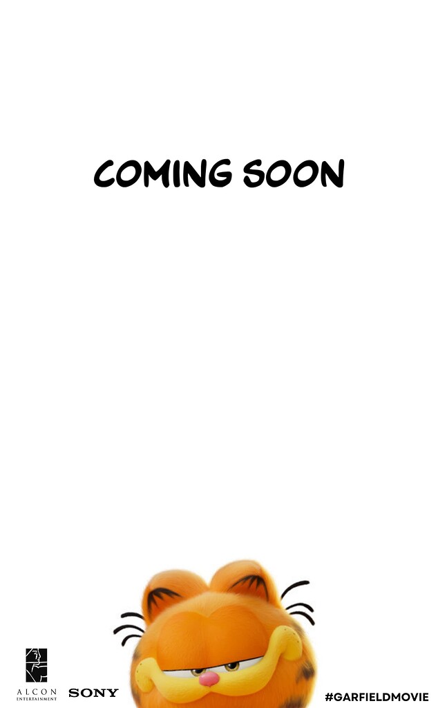 i made a 2022 garfield movie poster. (so you wouldn't have to ...