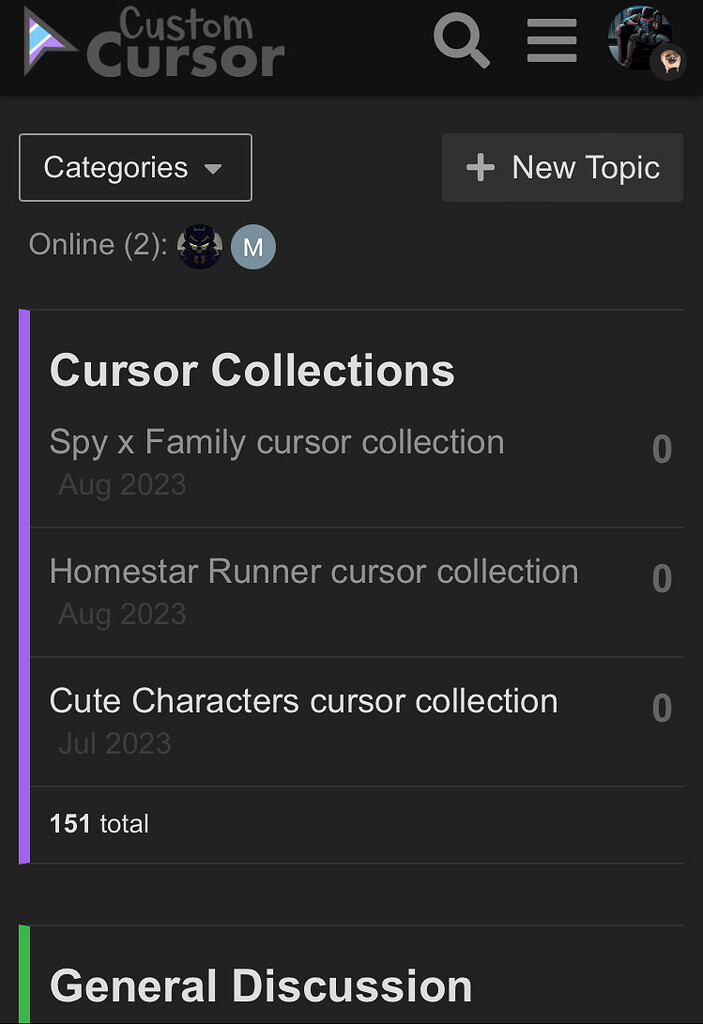 I’m not online - General Discussion - Custom Cursor Community