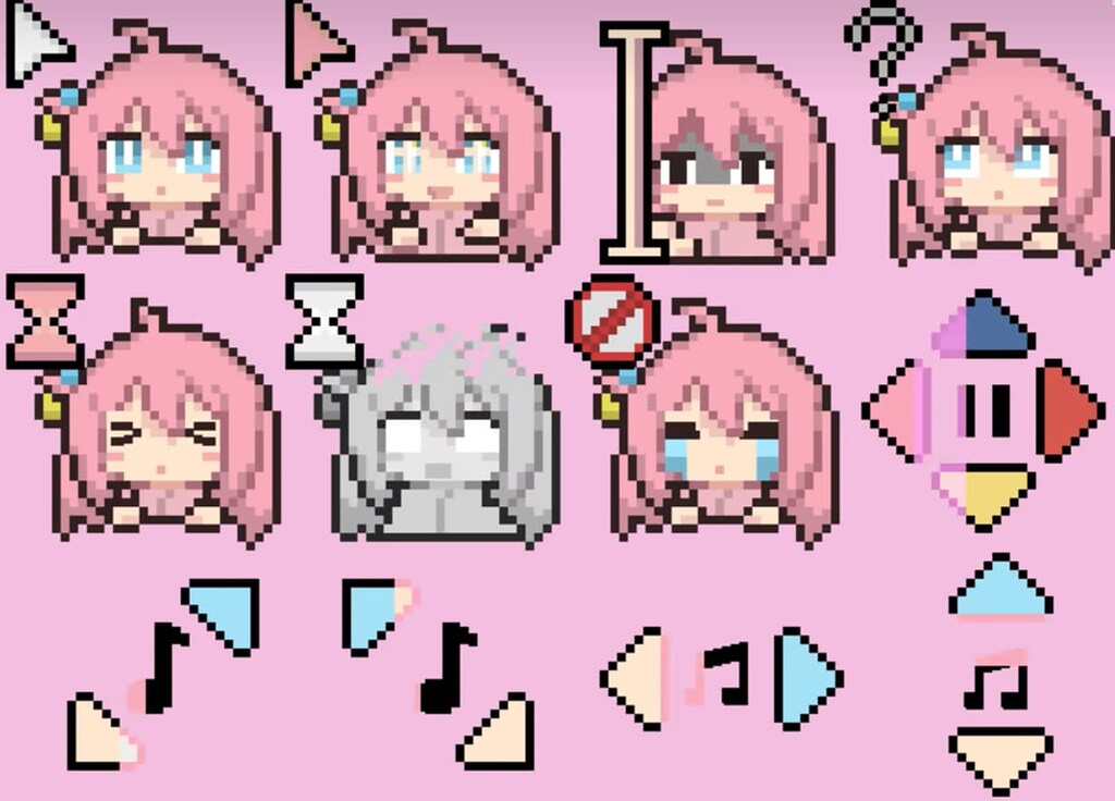 [ BOCCHI THE ROCK ] Click to get the cute BOCCHI Cursor! - Community creations - Custom Cursor ...