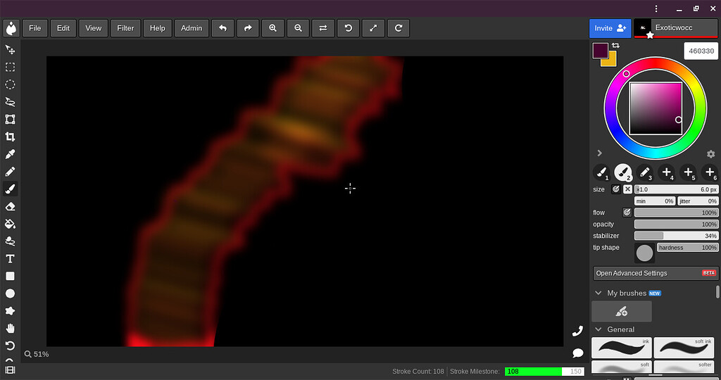 bullet drawing with blur :3 - General Discussion - Custom Cursor Community