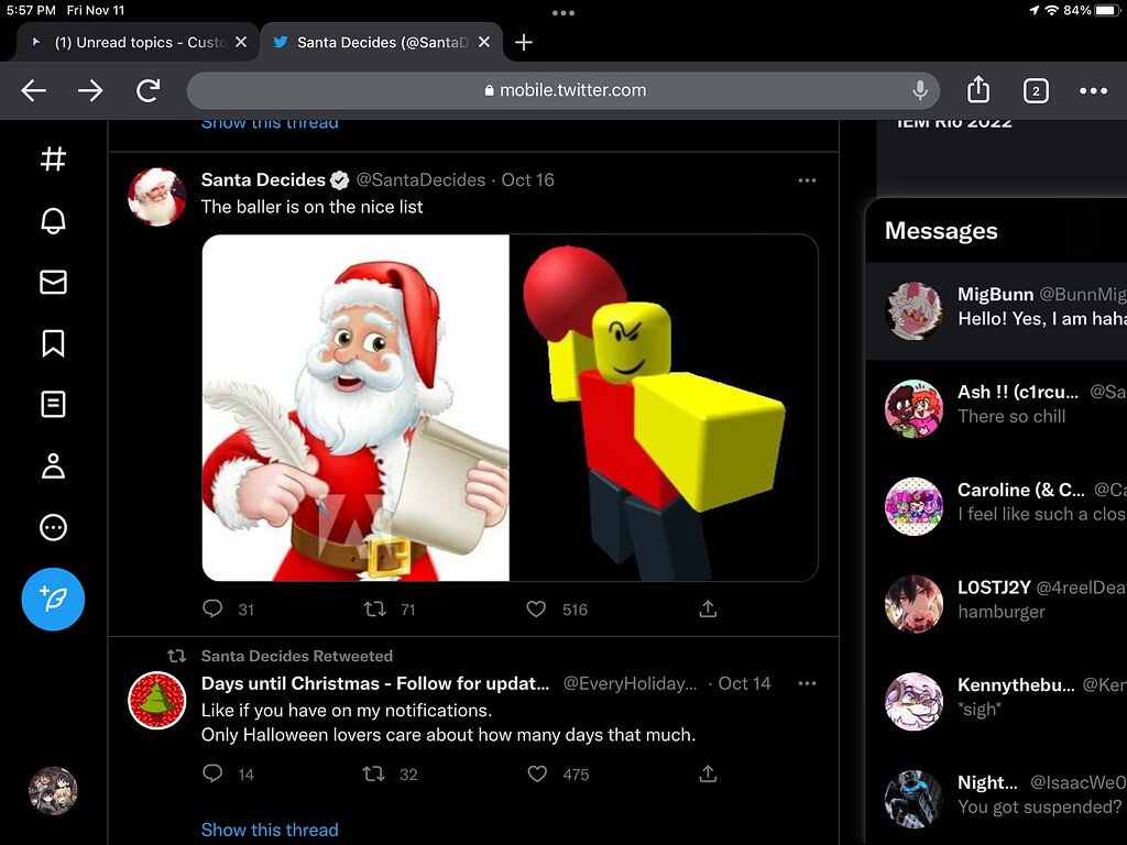 Tch Santa put baller on the nice list - General Discussion - Custom ...