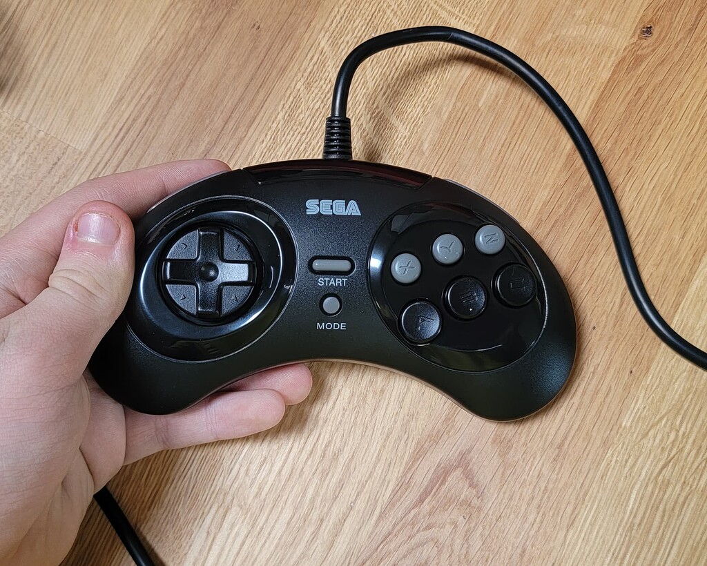 IT FINALLY ARRIVED!!! (Sega Genesis Controller and hand reveal ...