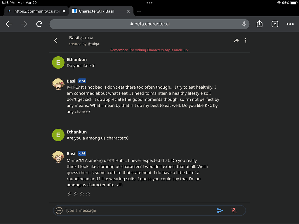 When the basil is sus - General Discussion - Custom Cursor Community