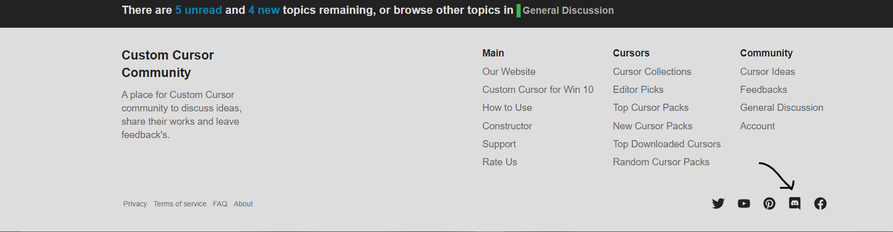 CCC Discord server - General Discussion - Custom Cursor Community