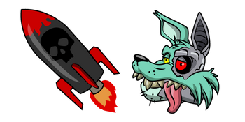 Franken Foxy - Freddy In Space 2 - Cursor Ideas - Custom Cursor Community