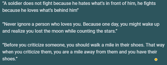 inspirational quotes - General Discussion - Custom Cursor Community