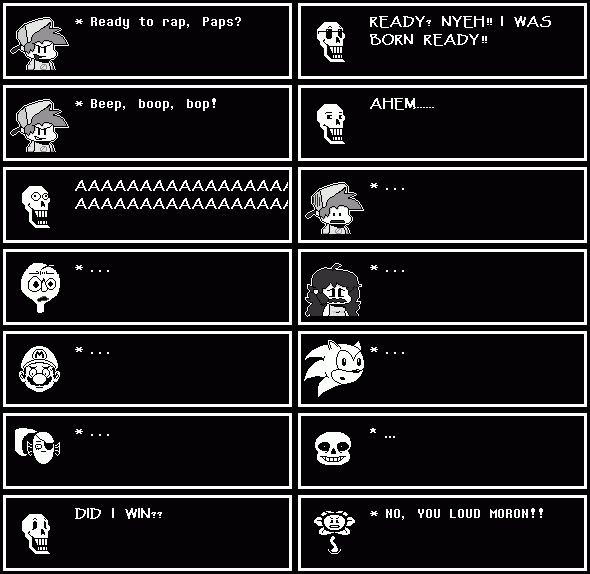 Papyrus VS Boyfriend (AKA: Keith)!! - General Discussion - Custom ...