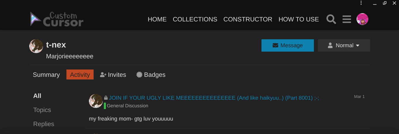 Sad sad sad - General Discussion - Custom Cursor Community