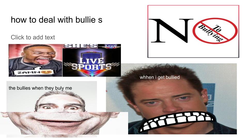 i made this for an anti bullying class - General Discussion - Custom ...