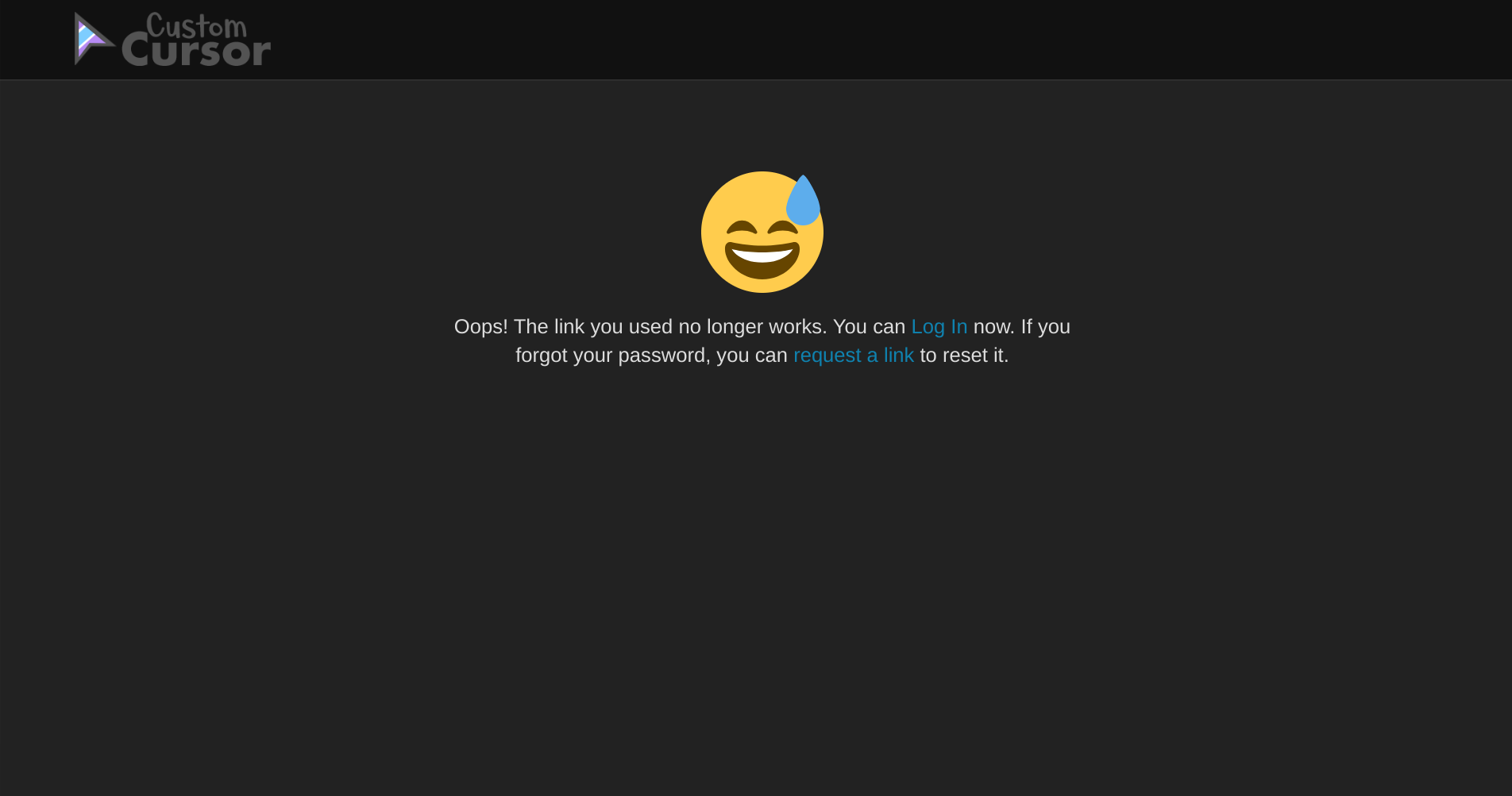 Password Reset Not Working Feedbacks Custom Cursor Community 1446