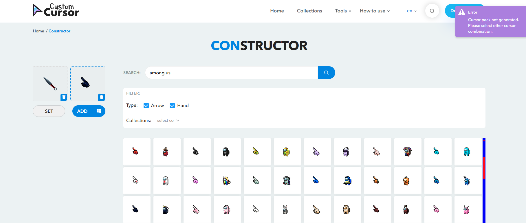 CC for Windows issue - Windows App Feedbacks - Custom Cursor Community