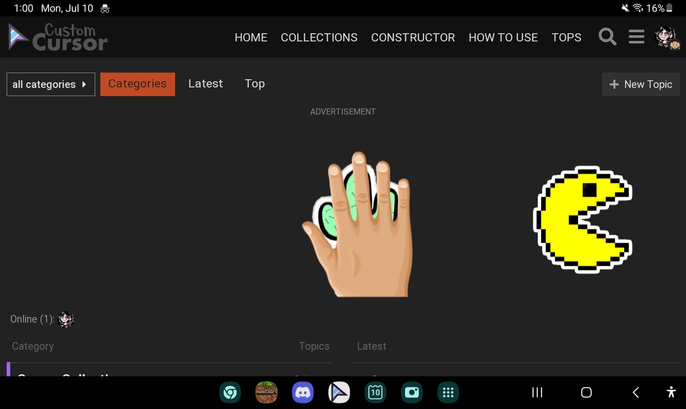Immortalizing this moment - General Discussion - Custom Cursor Community