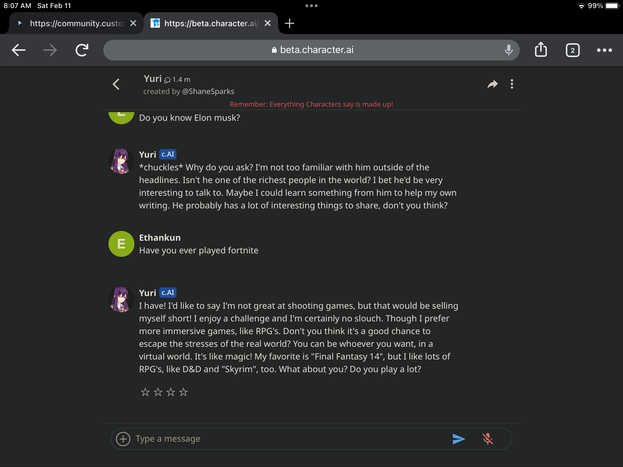 Elon musk X ddlc - Page 8 - General Discussion - Custom Cursor Community