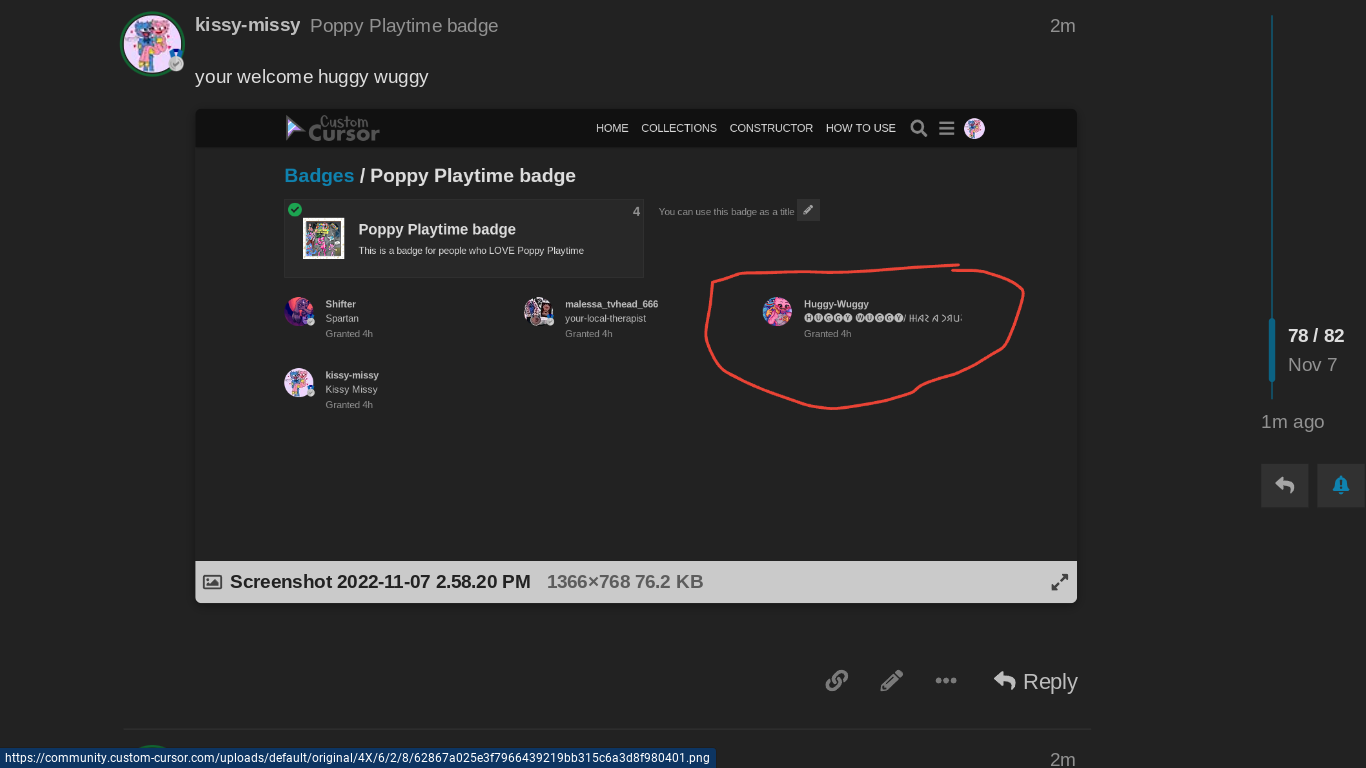 Trevor Henderson badge - Page 2 - Badges - Custom Cursor Community