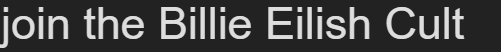 The Billie Eilish Group - Page 2 - General Discussion - Custom Cursor ...